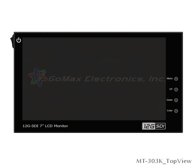 12G/6G/3G/HD/SD-SDI 7” LCD Monitor | GoMax Electronics, Inc.